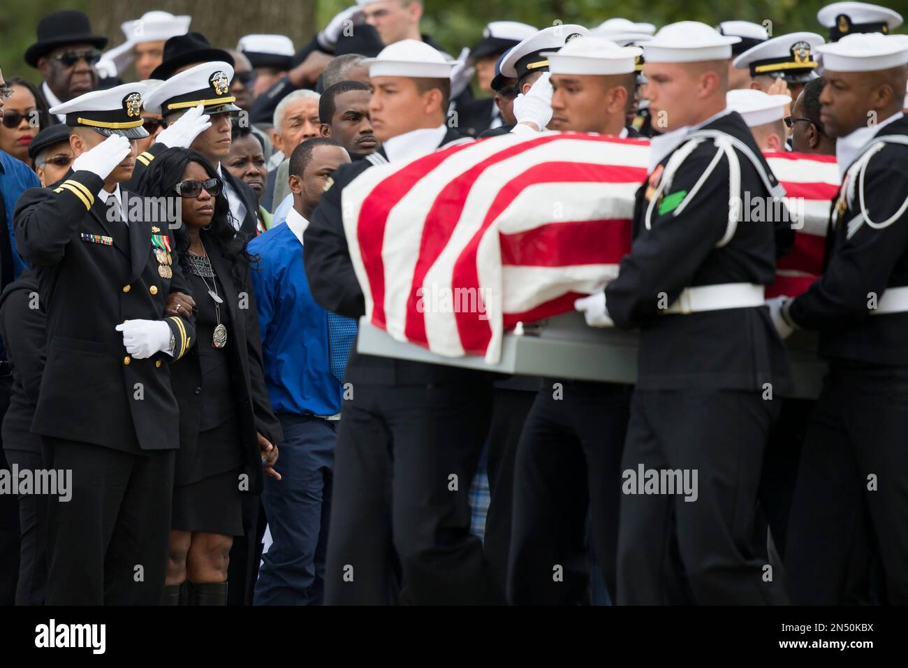 Sharon Blair, mother of U.S. Navy Petty Officer 2nd Class Mark Mayo, of ...