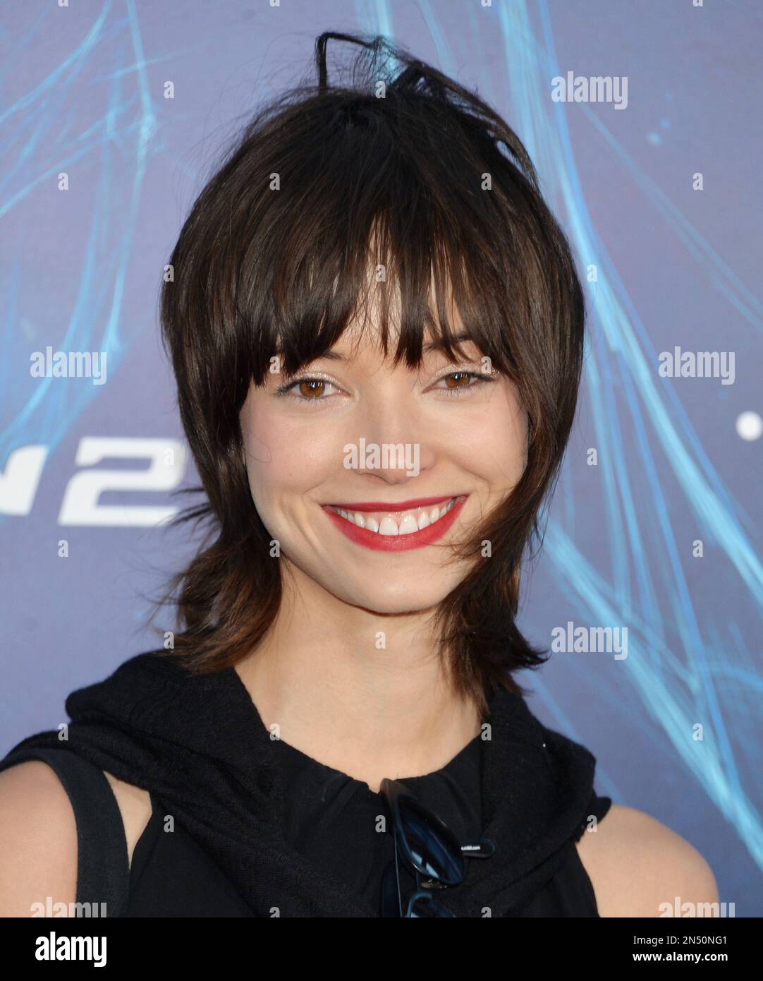 Actress Julia Morrison attends the premiere of "The Amazing Spider-Man ...