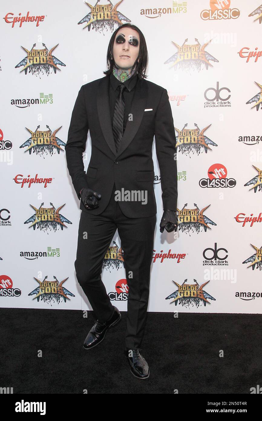 Chris Cerulli of Motionless in White attends the 6th Annual Revolver ...
