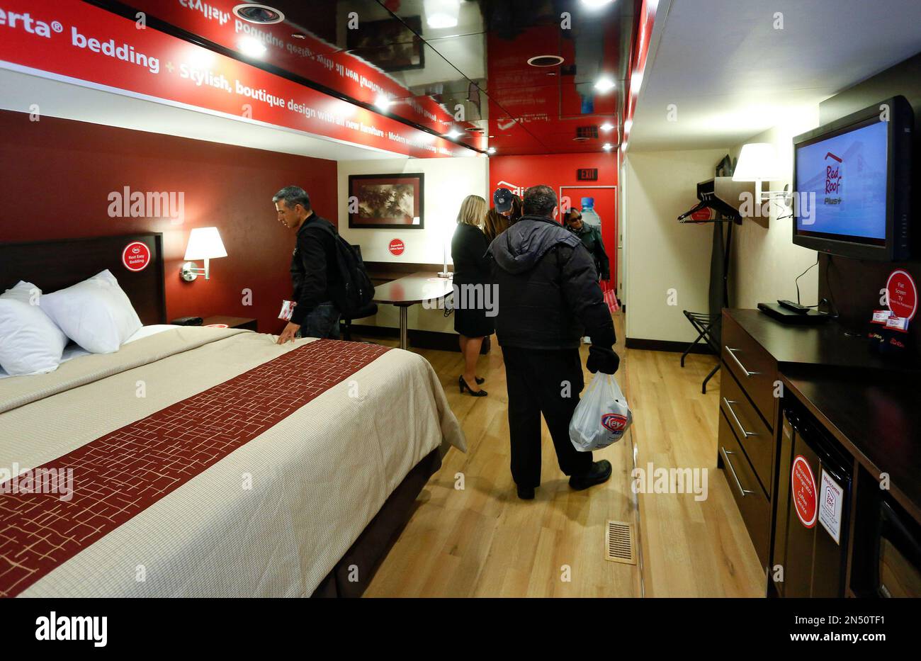 Red Roof unveils the Red Roof PLUS+ hotel room in a retrofitted 18 ...