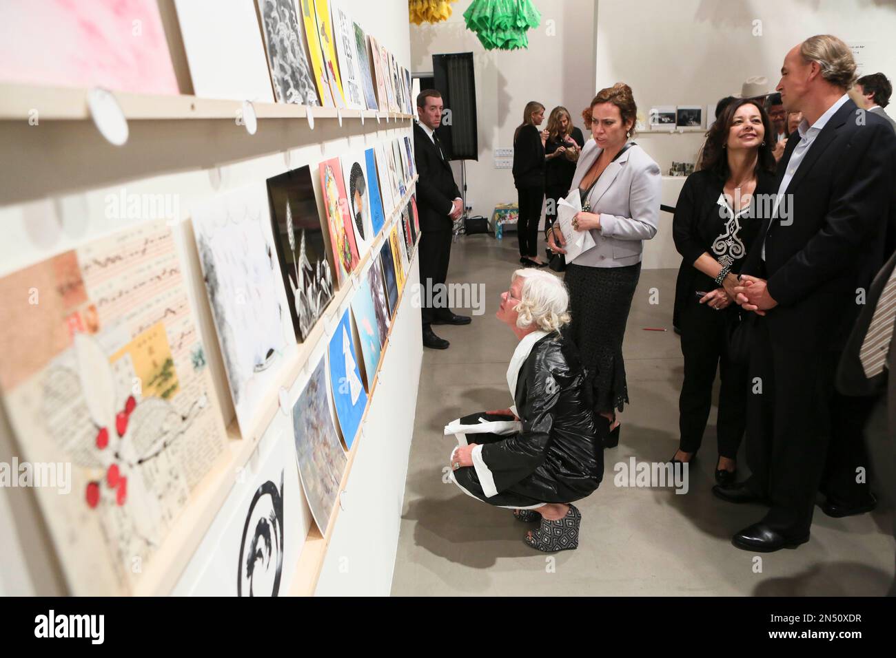 From left, Mary Brogger, Susan Morse, Dora Fourcade and Jean-Luc ...