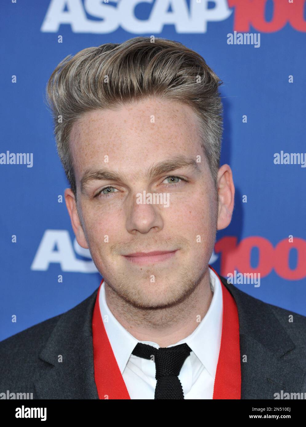 Greg Holden arrives at the 31st Annual ASCAP Pop Music Awards at the ...