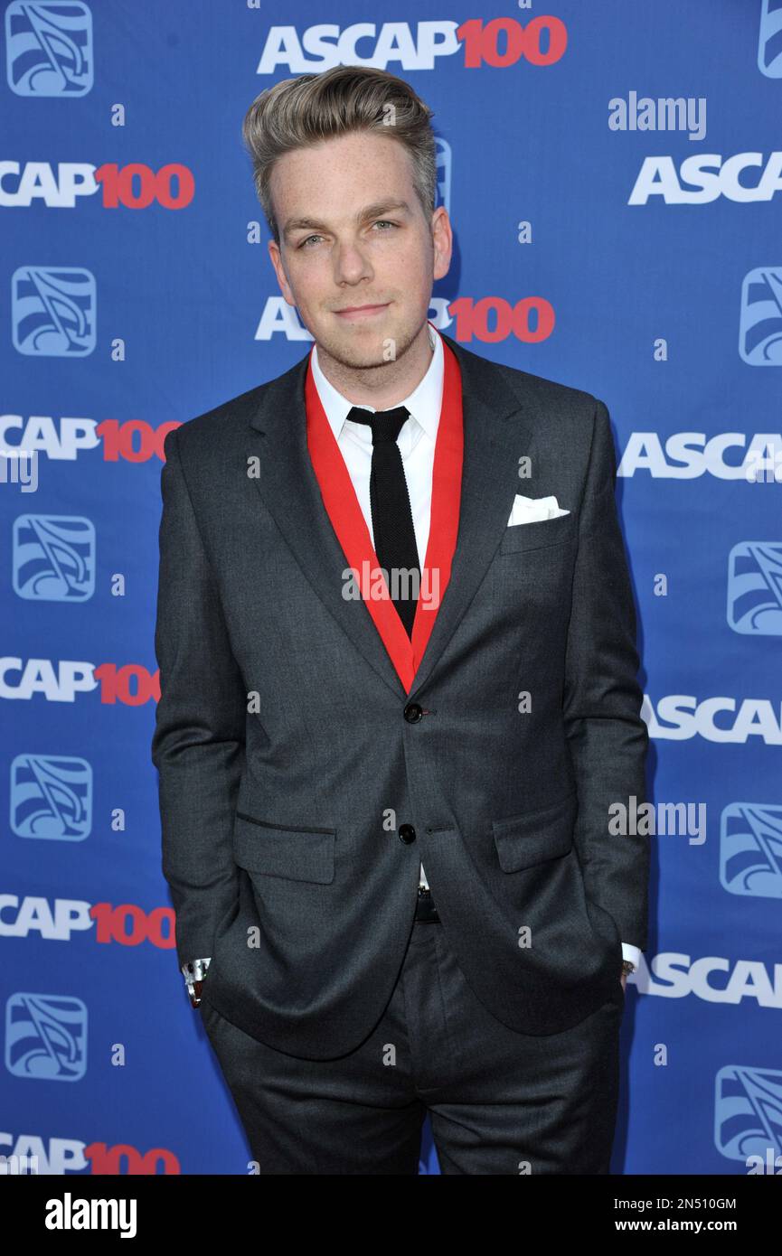 Greg Holden arrives at the 31st Annual ASCAP Pop Music Awards at the ...