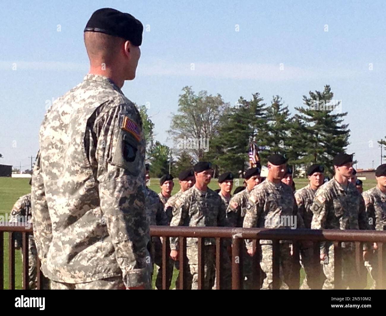Lt. Col. David Waters oversees the 1st Battalion, 506th Infantry ...