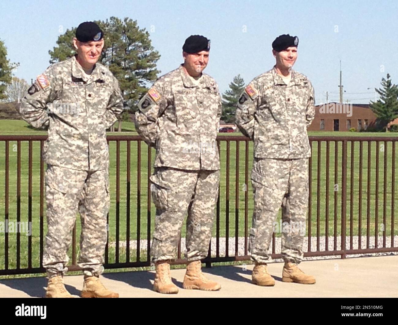 Lt. Col. Gregory Beaudoin, Col. Valery C. Keaveny Jr., and Lt. Col ...