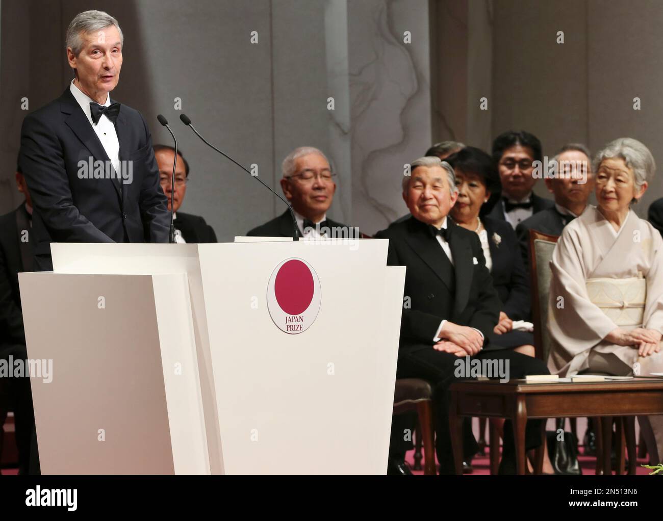 Japan Prize 2014 laureate molecular biologist Charles David Allis of ...