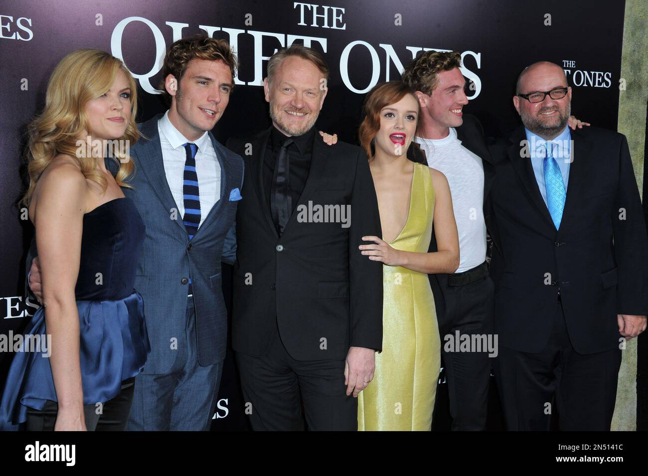 Erin Richards, from left, Sam Claflin, Jared Harris, Olivia Cooke, Rory ...