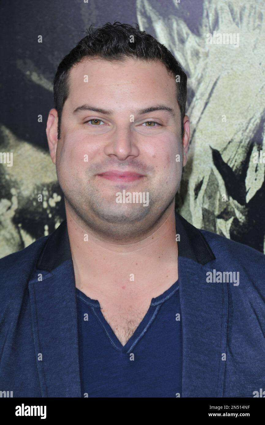 Max Adler seen at the LA premiere of The Quiet Ones at Ace Hotel on ...