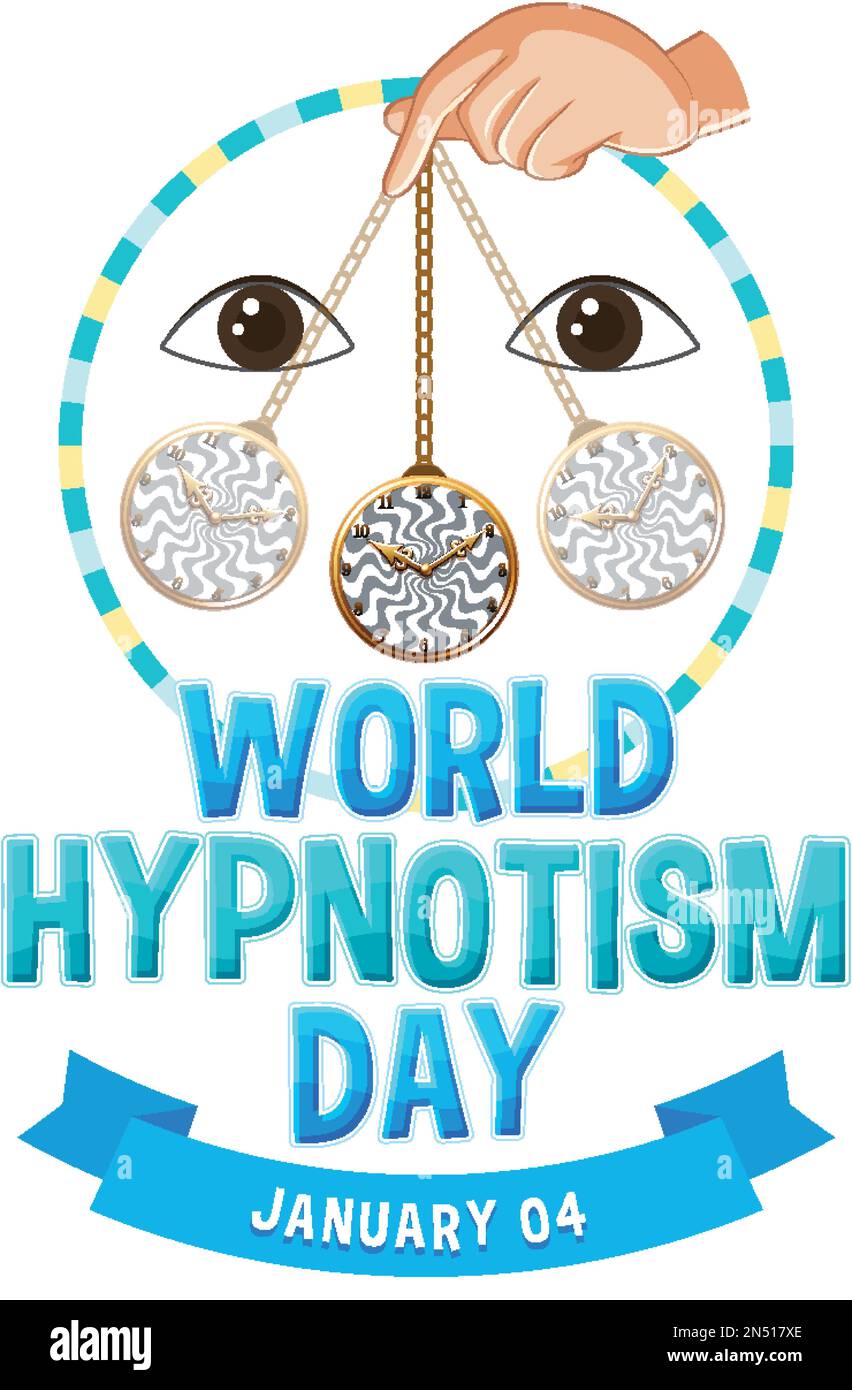 World hypnotism day banner design illustration Stock Vector Image & Art ...