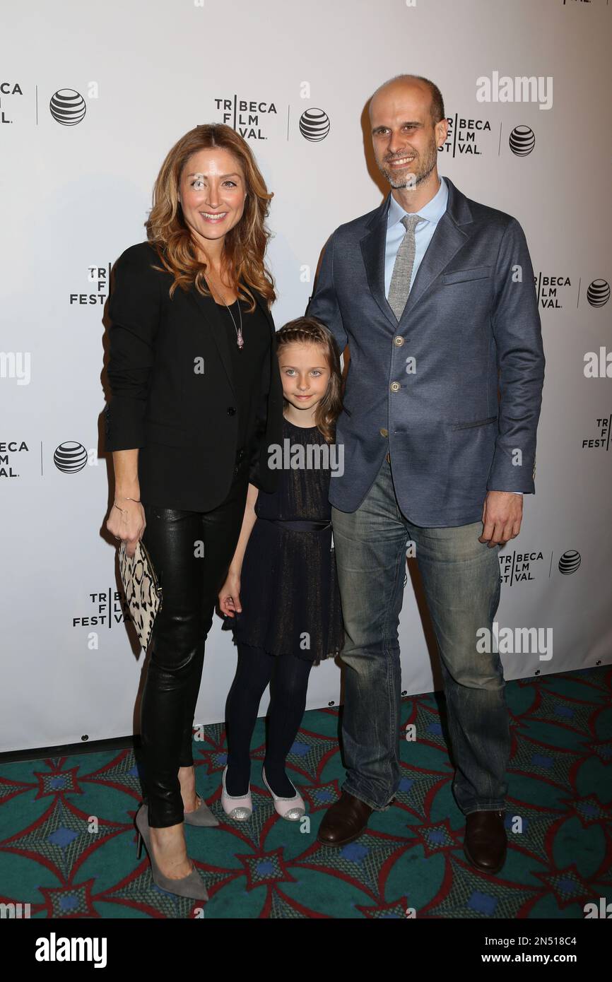 From left, actress Sasha Alexander, Lucia Sofia Ponti and director ...