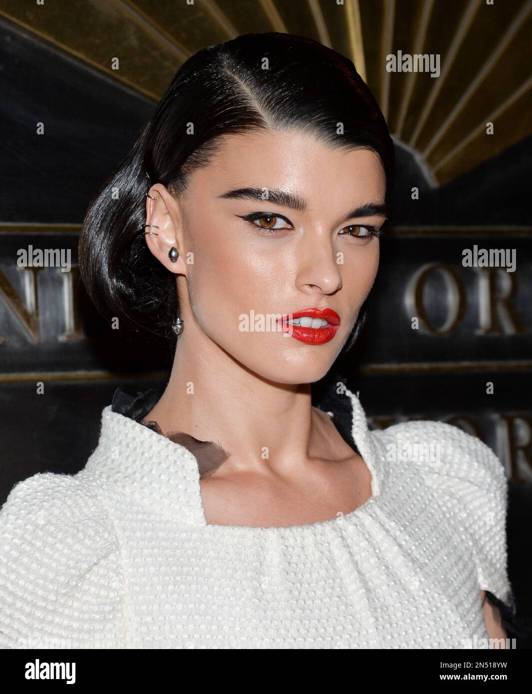 Model Crystal Renn attends the New Yorkers For Children annual Spring ...