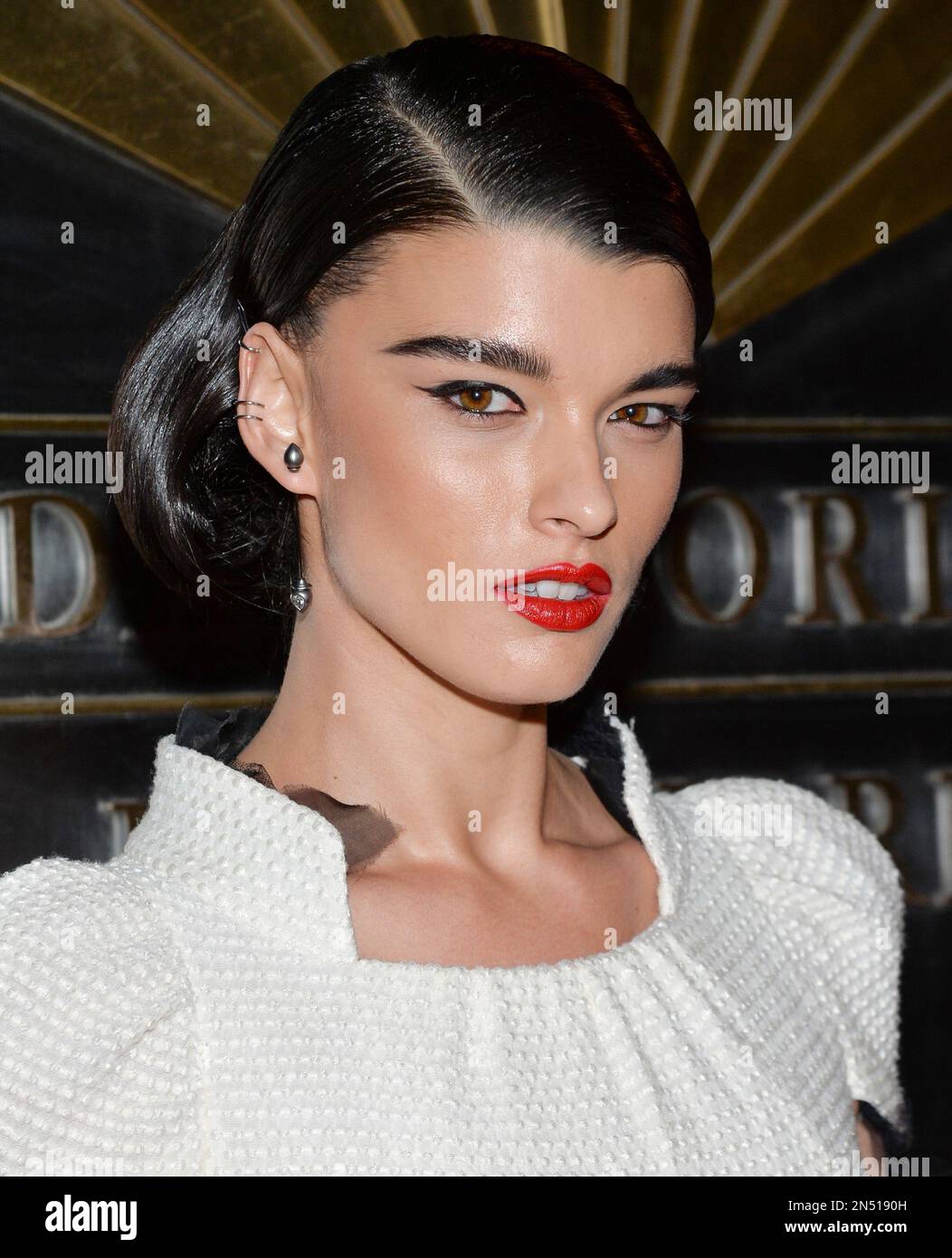 Model Crystal Renn attends the New Yorkers For Children annual Spring ...