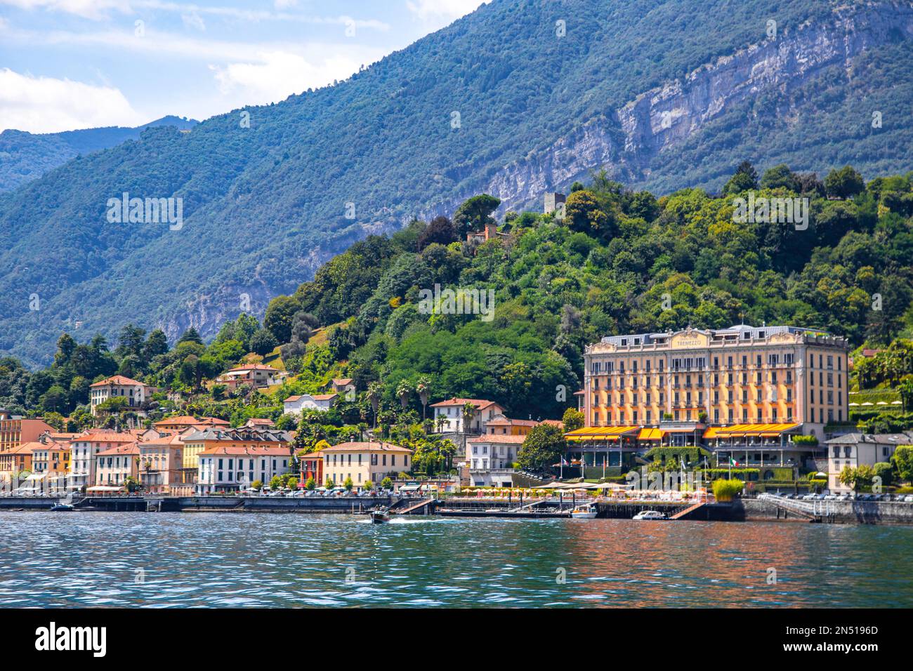 View of Tremezzo village in lake Como, Lombardy, Italy Stock Photo - Alamy