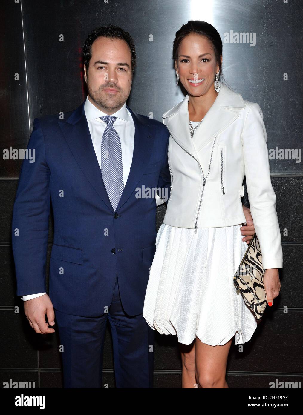 Model Veronica Webb, right, and fiance Chris Del Gatto attend the New ...