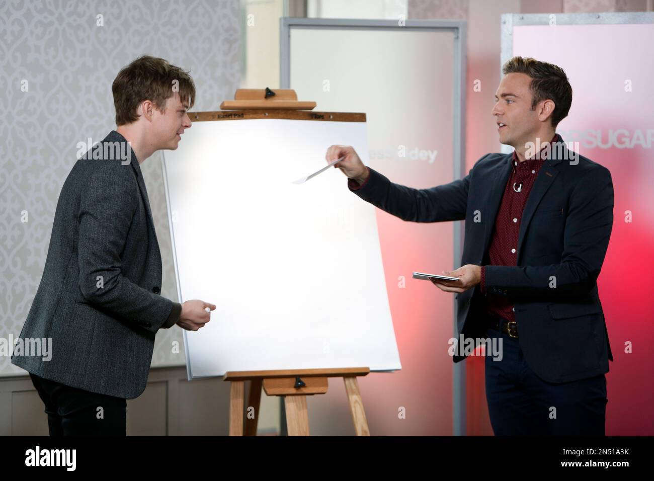 "The Amazing Spider-Man 2" cast at POPSUGAR headquarters in San ...