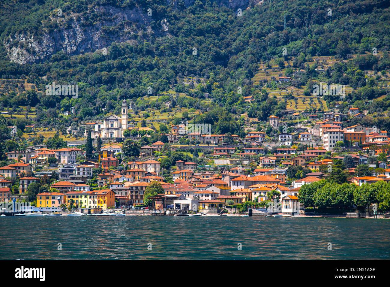 View of Tremezzo village in lake Como, Lombardy, Italy Stock Photo - Alamy