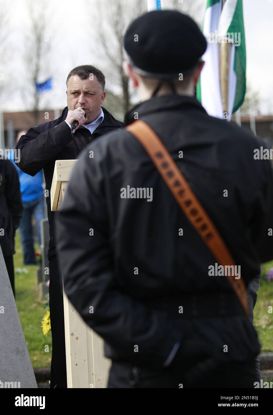 Gary Donnelly spokesperson for the 32 County Sovereignty Movement ...