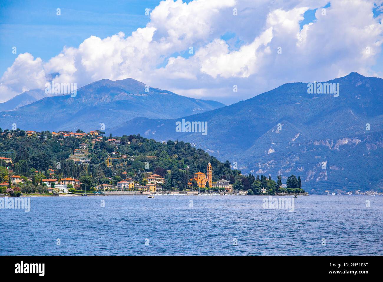 View of Tremezzo village in lake Como, Lombardy, Italy Stock Photo - Alamy