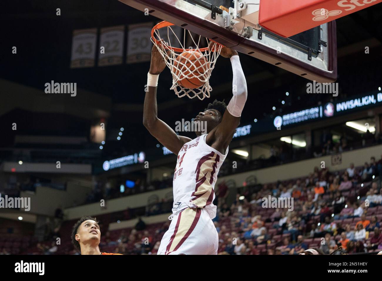 TALLAHASSEE, FL - FEBRUARY 08:Florida State Seminoles center Naheem ...