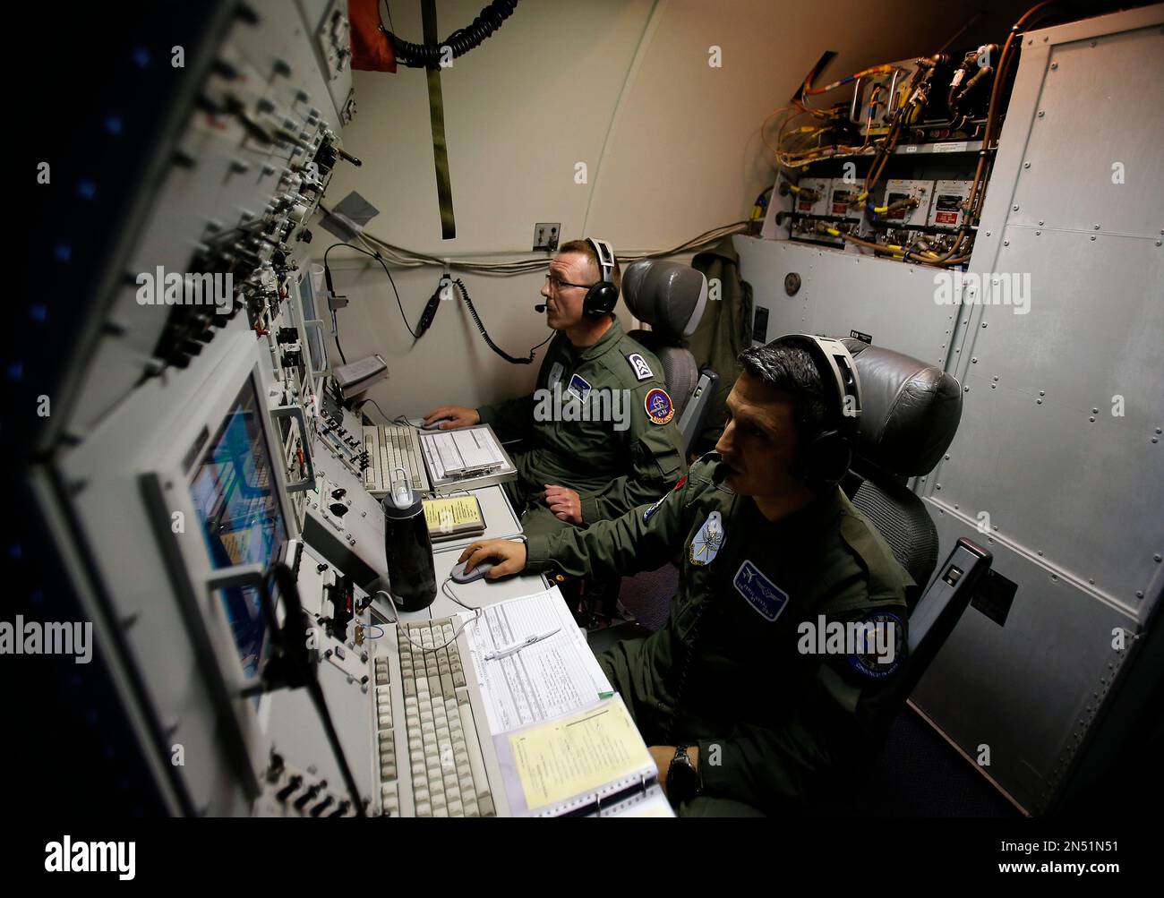 NATO E-3A Component AWACS aircraft crew, Cemil Uysal Senior Master Sgt ...