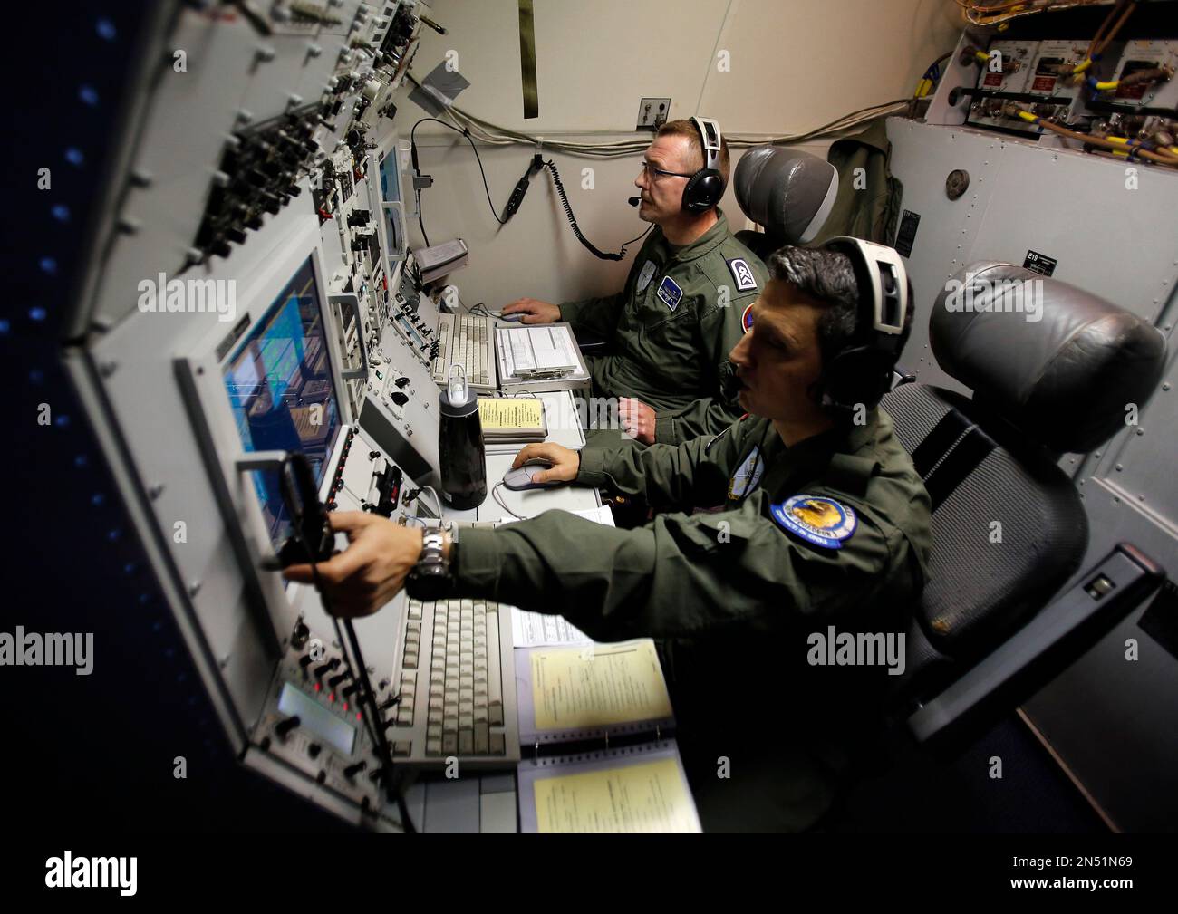 TheE-3A Awacs Component crew of a NATO AWACS plane, Cemil Uysal Senior ...