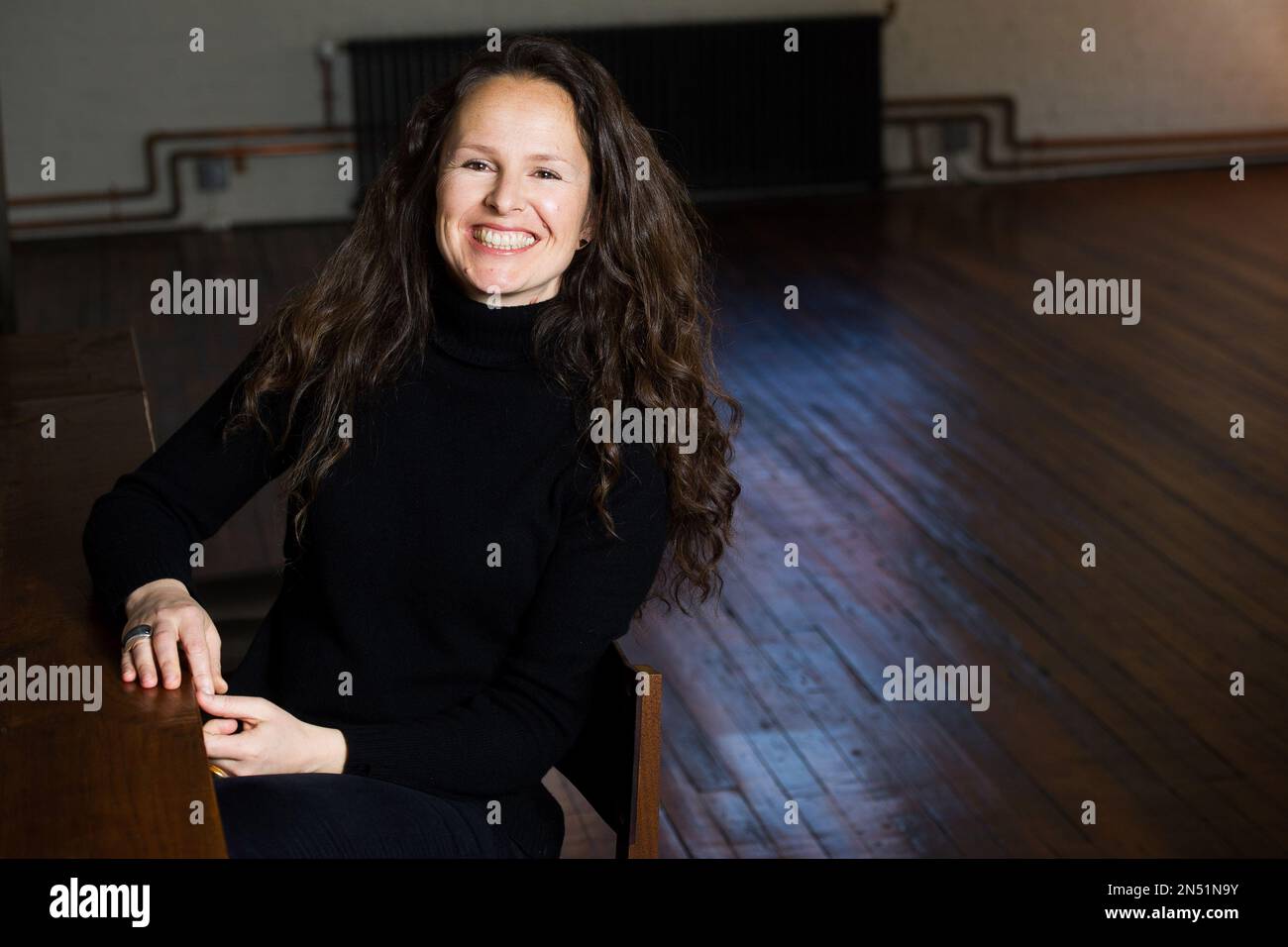Johanna Hamilton poses for a portrait on Wednesday, April 16, 2014 in ...