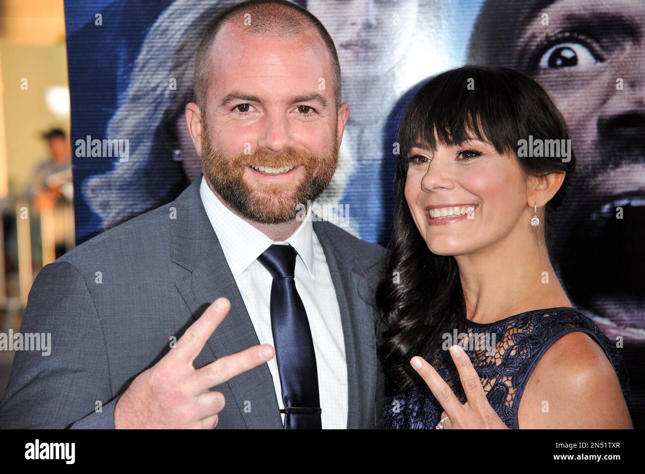 Michael Tiddes, left, arrives at the LA Premiere Of "A Haunted House 2 ...