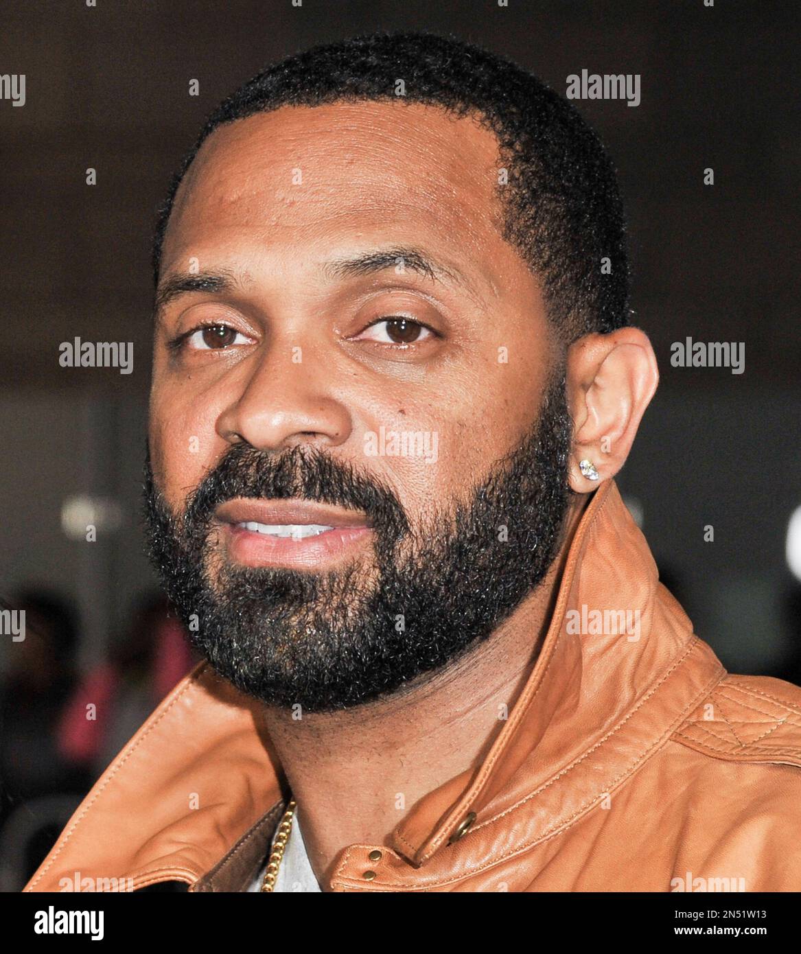 Mike Epps, right, arrives at the LA Premiere Of "A Haunted House 2" on ...