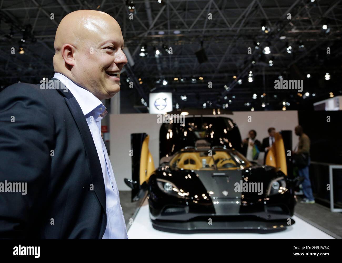 Christian von Koenigsegg, founder of the Swedish car-maker Koenigsegg ...