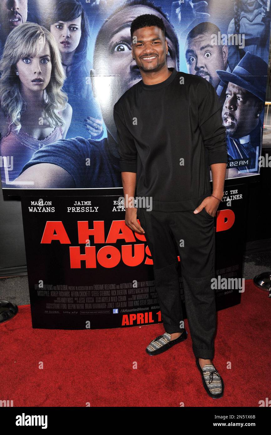Damien Wayans arrives at the LA Premiere Of "A Haunted House 2" on ...
