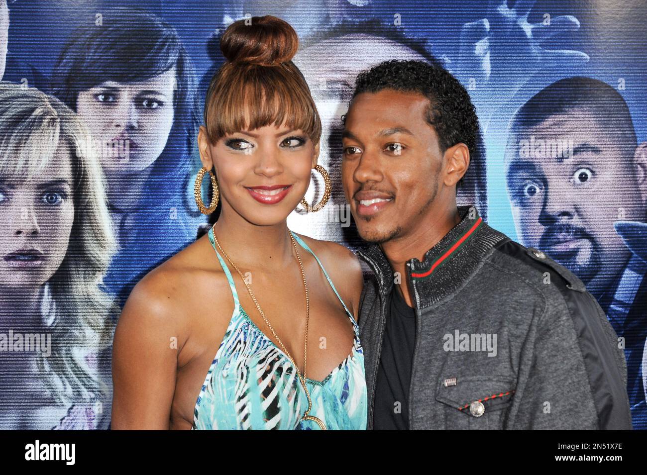 Wesley Jonathan, right, arrives at the LA Premiere Of "A Haunted House ...