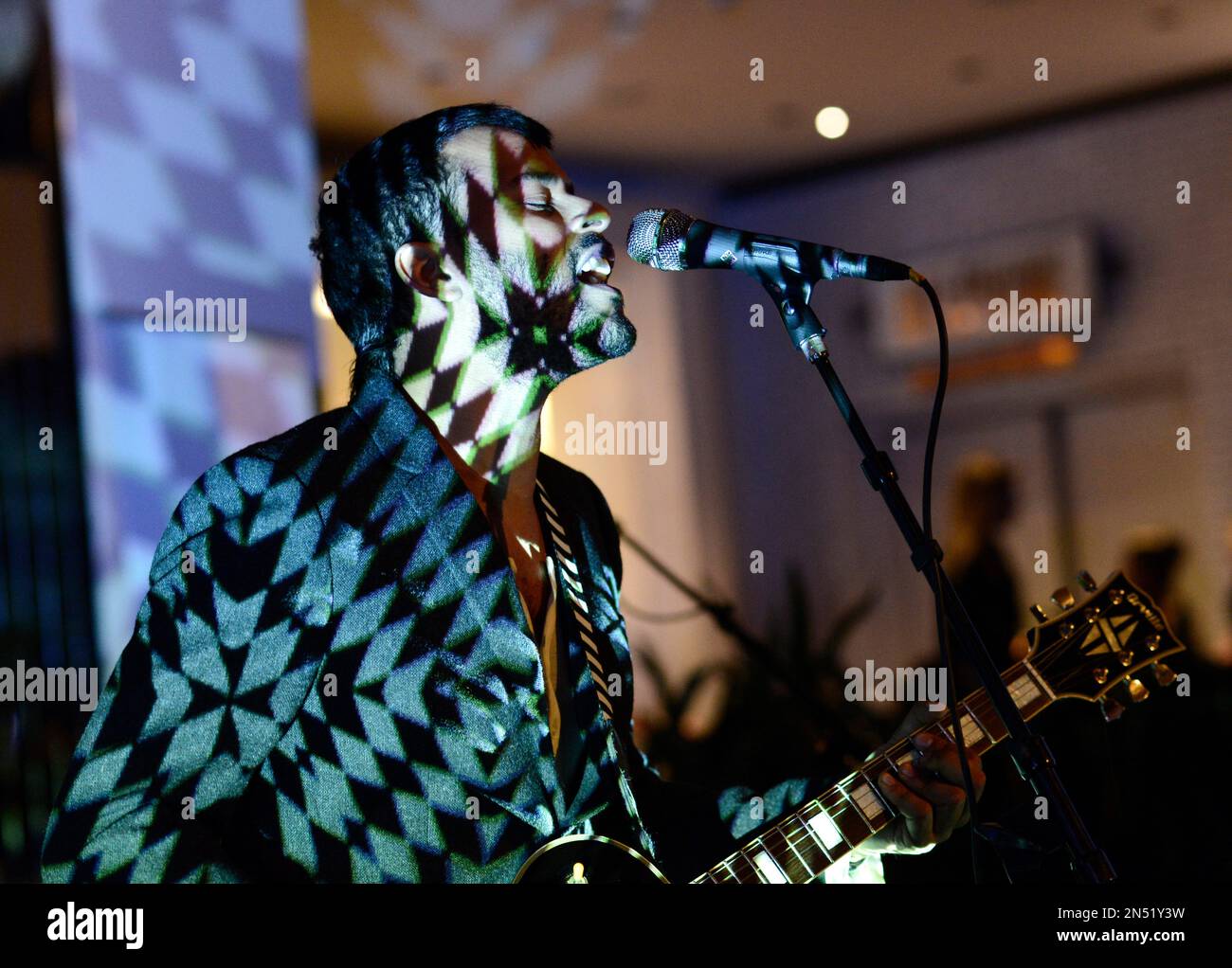 George Lewis Jr. aka Twin Shadow performs at the International Music ...