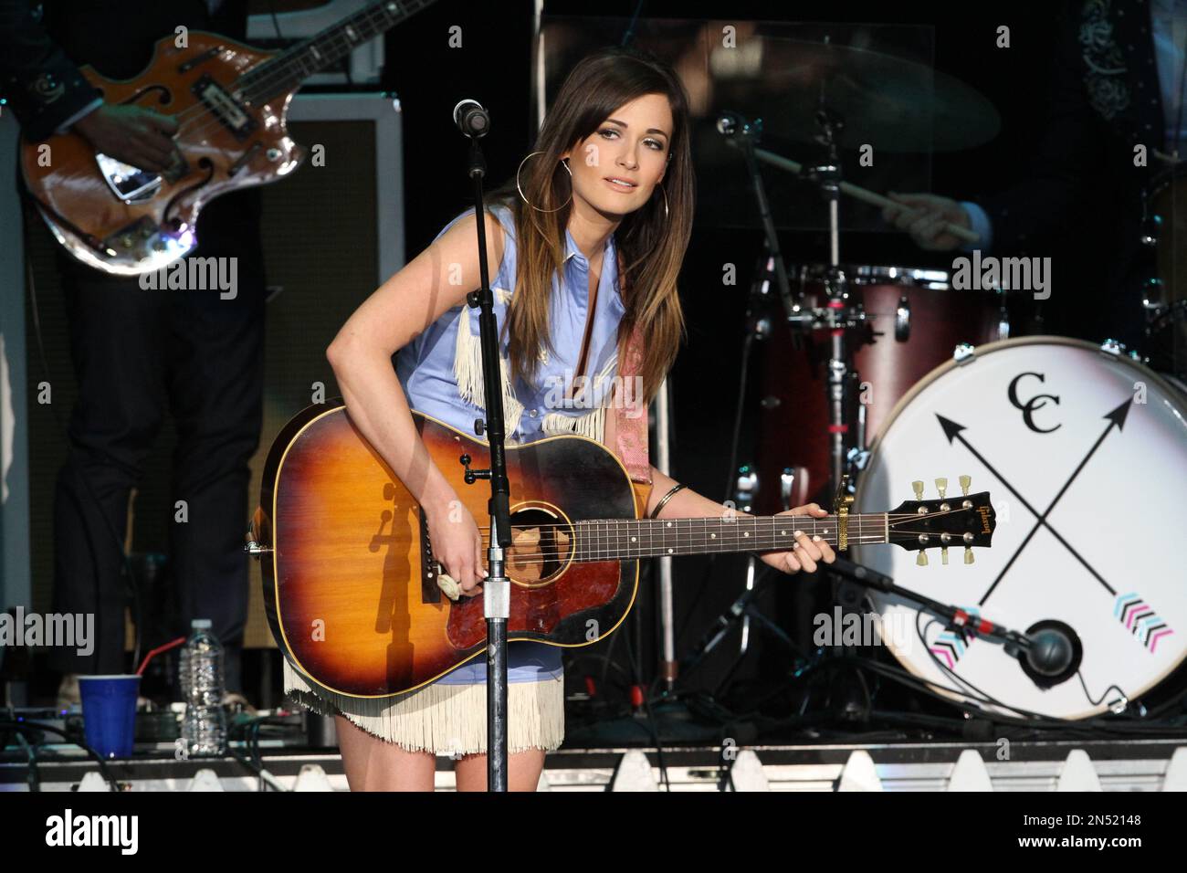 Kacey Musgraves performing at Aaron's Amphitheatre at Lakewood on ...