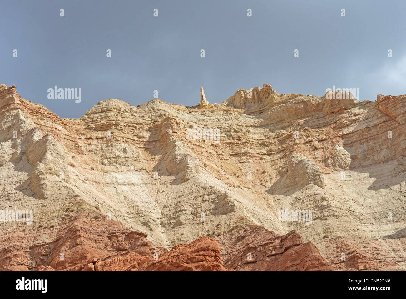Delicate Spire on a Massive Cliff in Kodachrome Basin State Park in ...