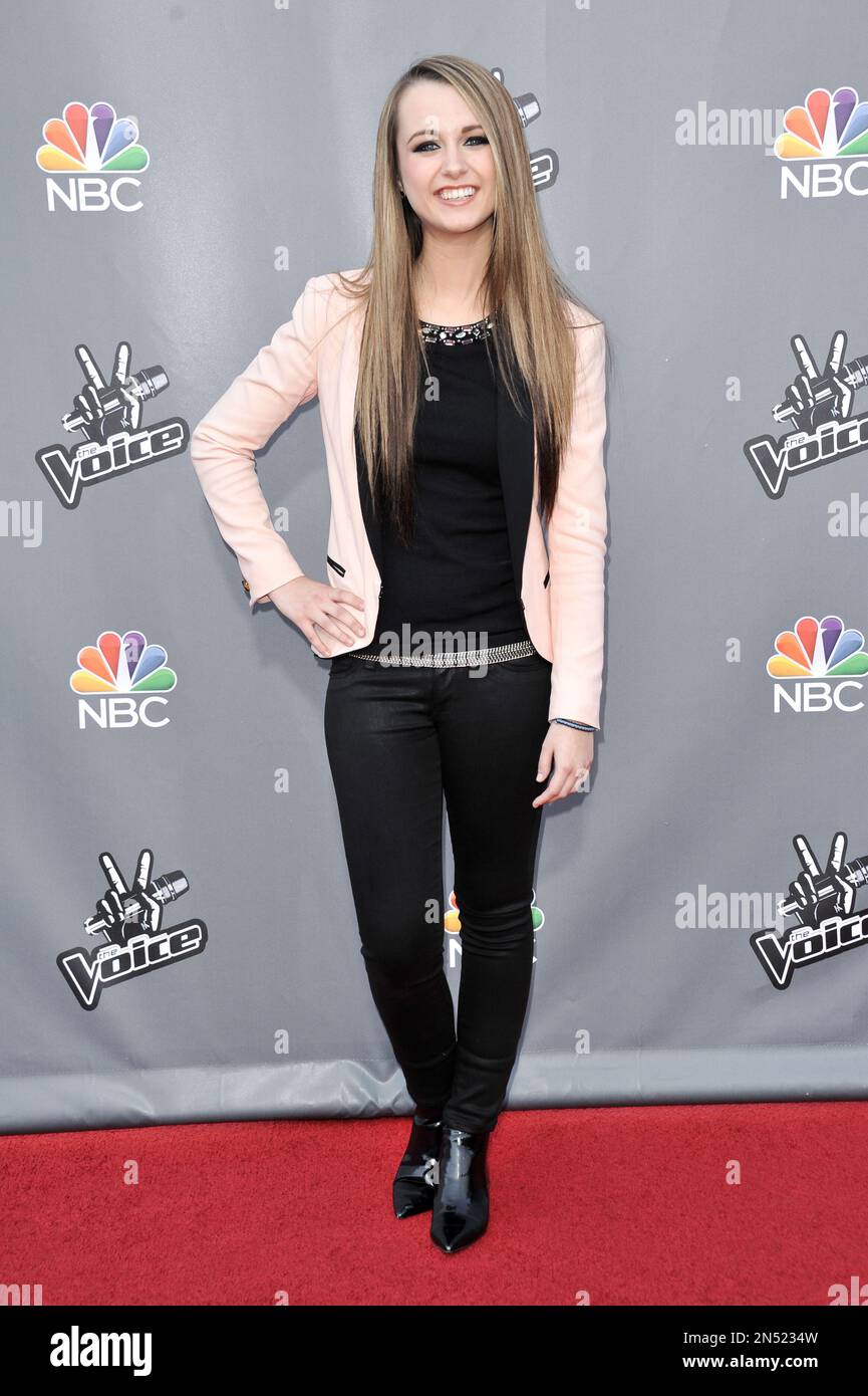 Bria Kelly seen at "The Voice" Top 12 Red Carpet Event on Tuesday ...