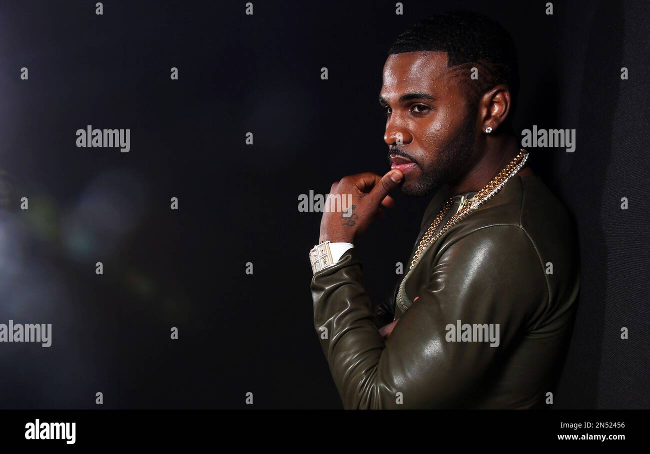 Jason Derulo poses for a portrait on Tuesday, April 15, 2014 in Los ...