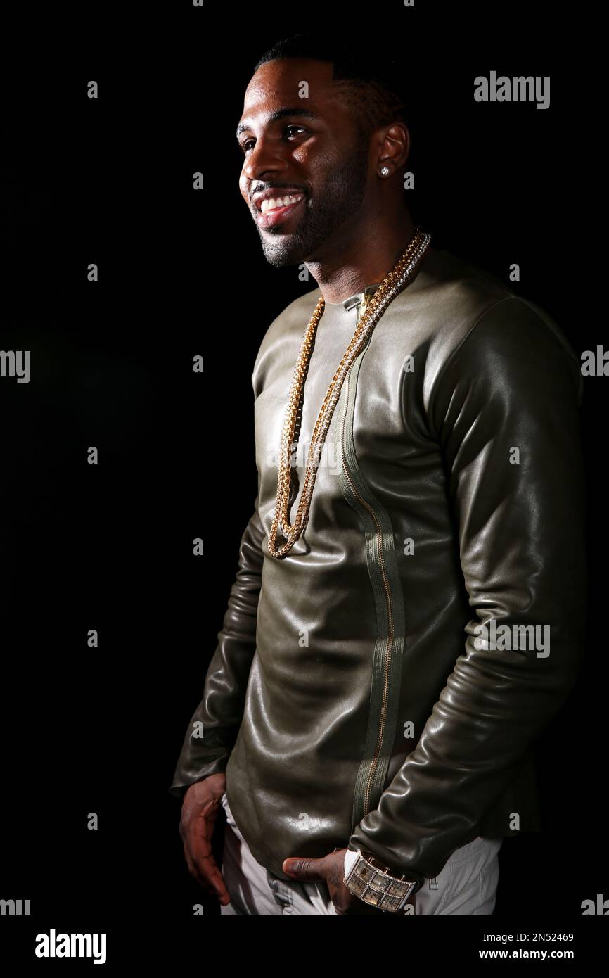 Jason Derulo poses for a portrait on Tuesday, April 15, 2014 in Los ...