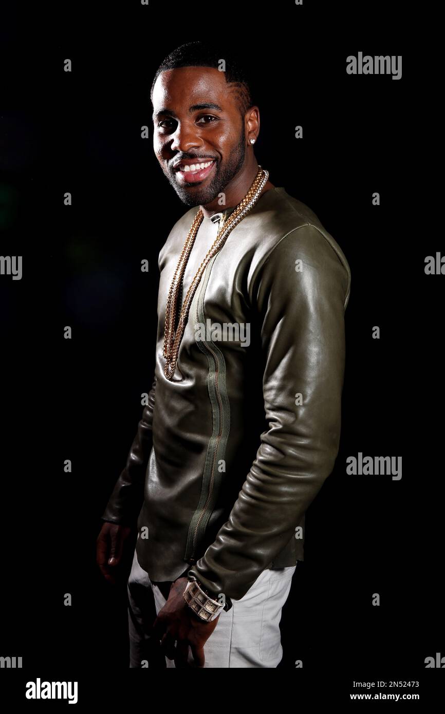 Jason Derulo poses for a portrait on Tuesday, April 15, 2014 in Los ...