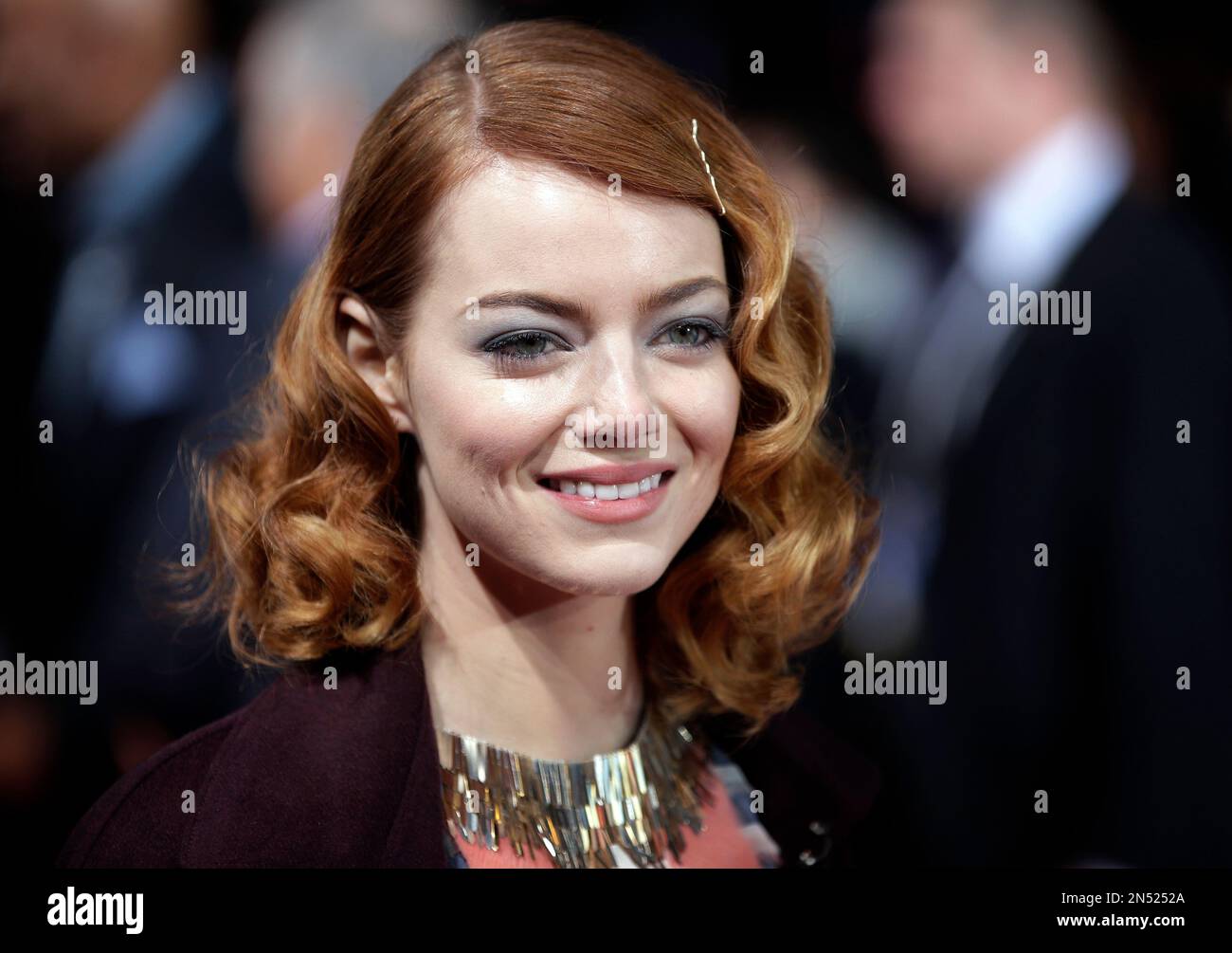 US actress Emma Stone arrives for the German premiere of the movie 'The ...