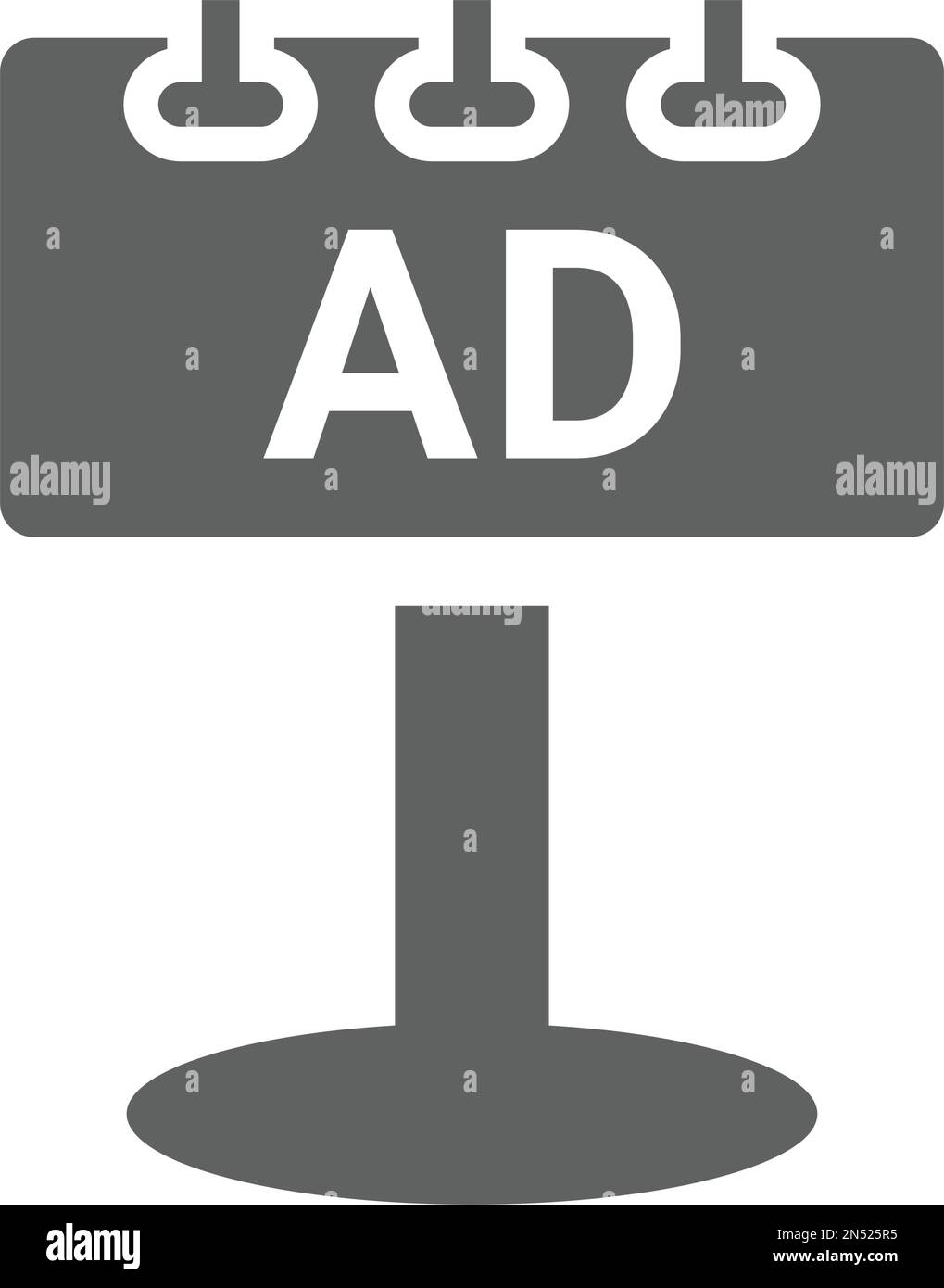 Ad, board icon - Use for commercial purposes, print media, web or any ...