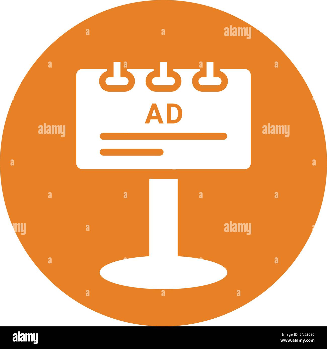Ad, board, advertising icon - Use for commercial purposes, print media ...