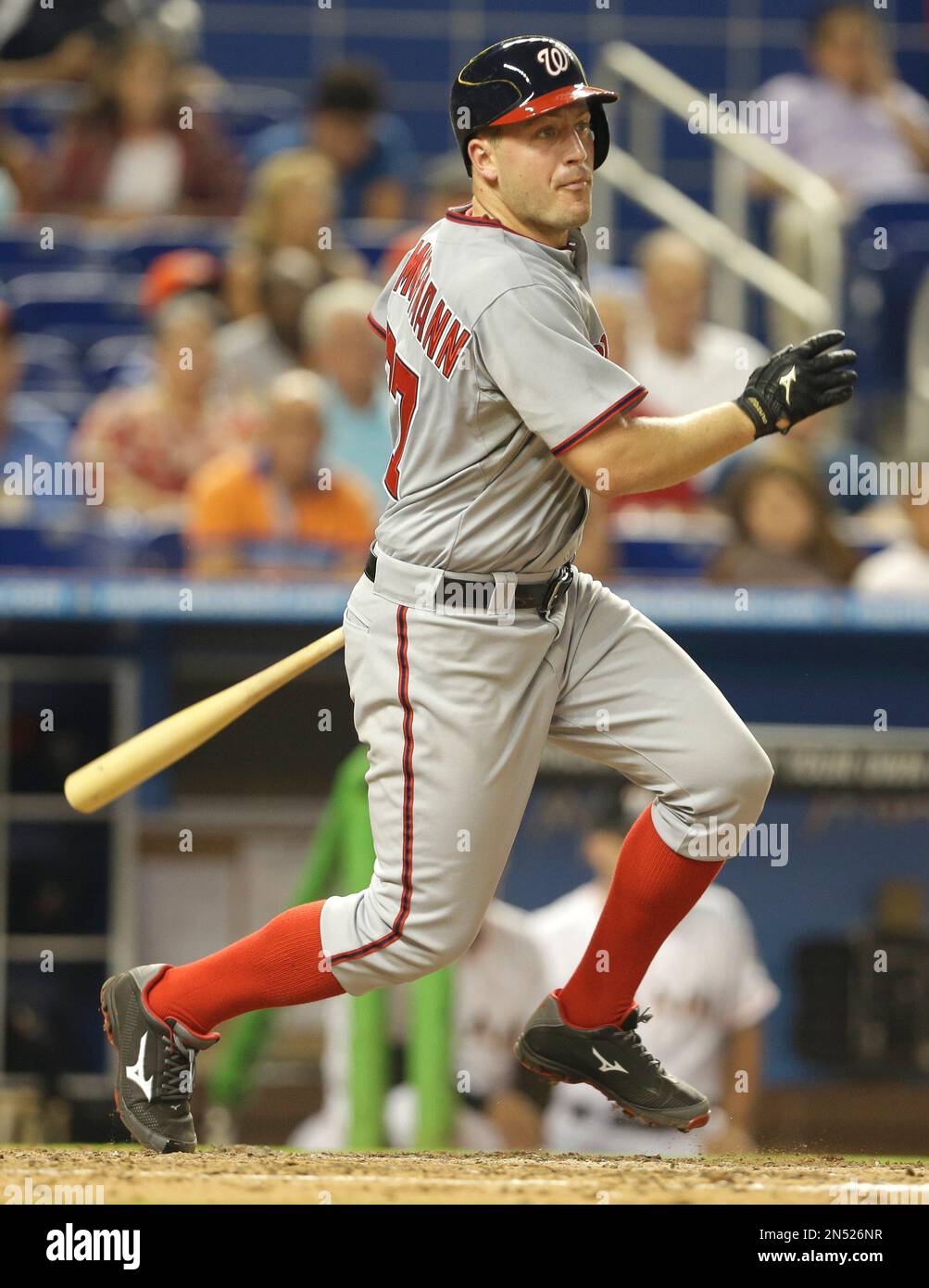 Washington Nationals starting pitcher Jordan Zimmermann follows through ...