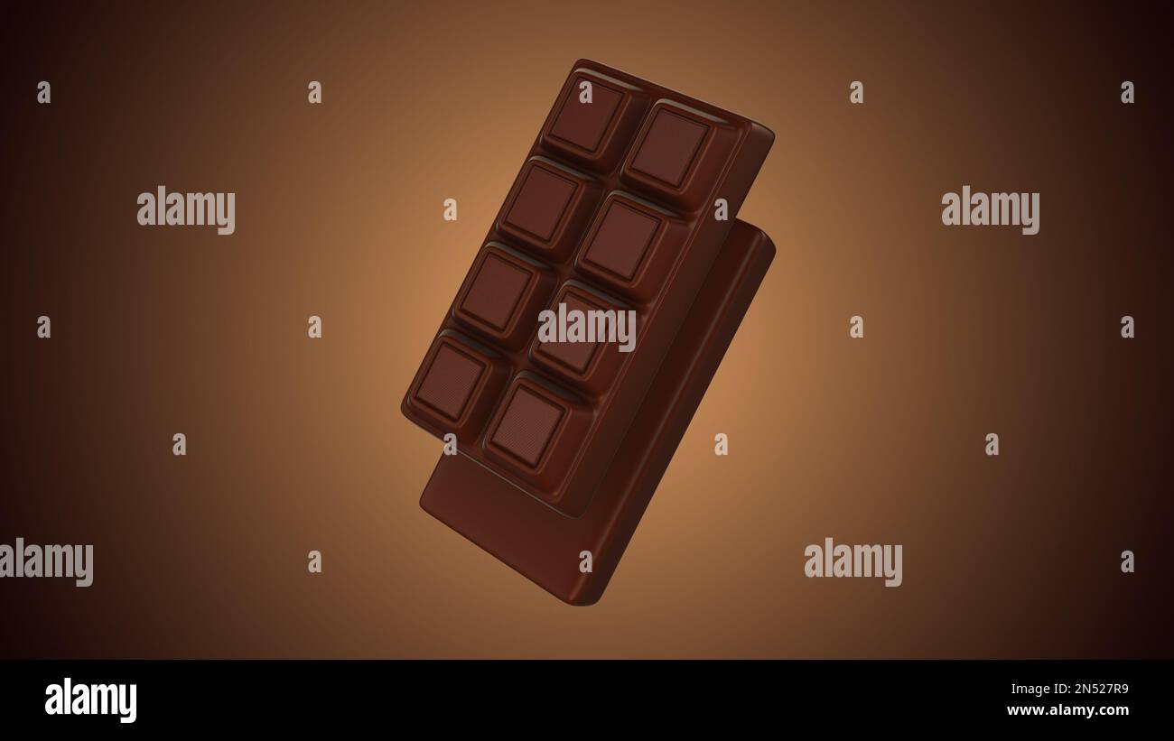 Sweet and delicious chocolate bars Stock Photo - Alamy