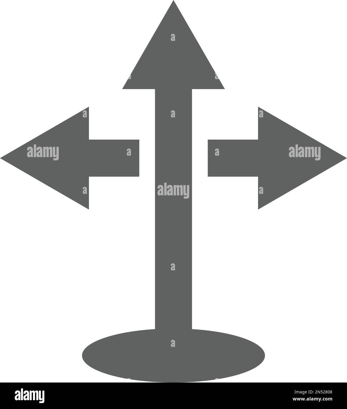 Ad, direction icon - Use for commercial purposes, print media, web or ...