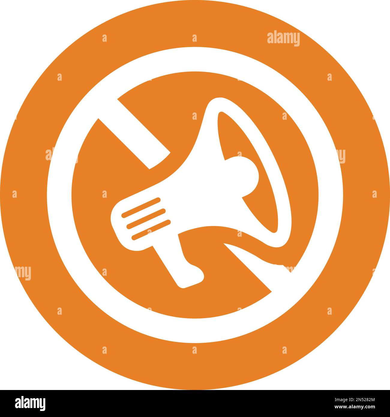 Ad, prohibited icon - Use for commercial purposes, print media, web or ...