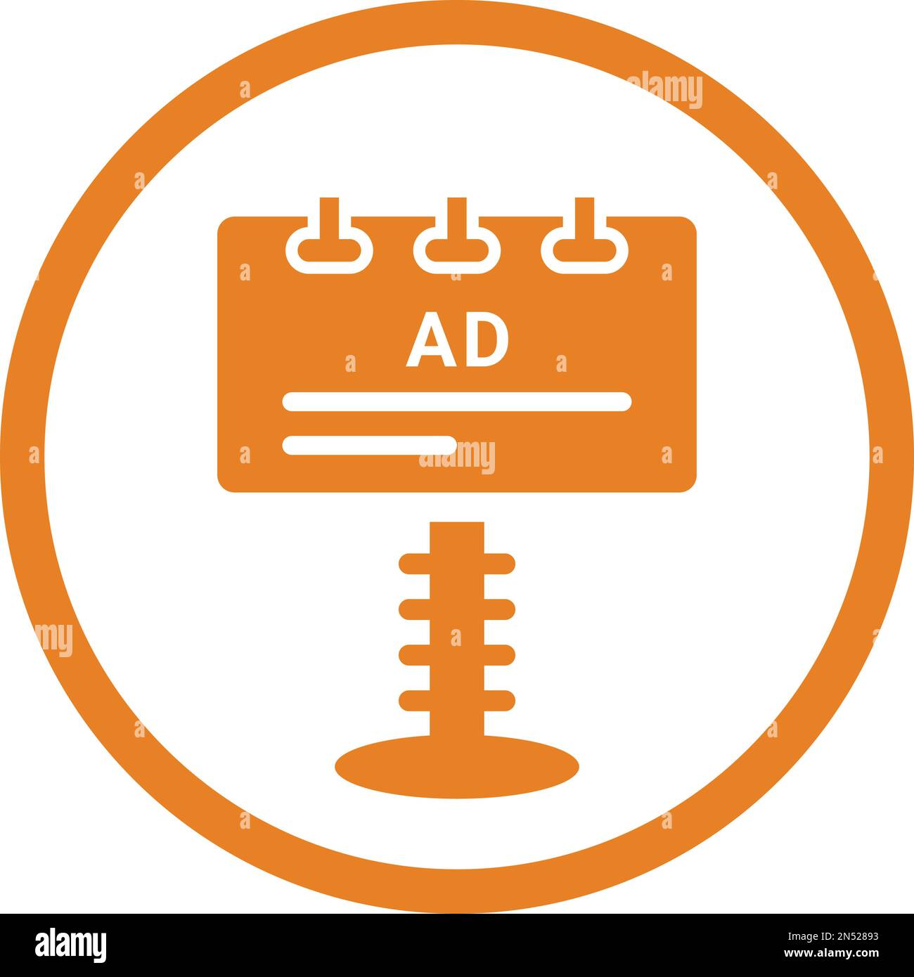Ad, board, sign, media icon - Use for commercial purposes, print media ...