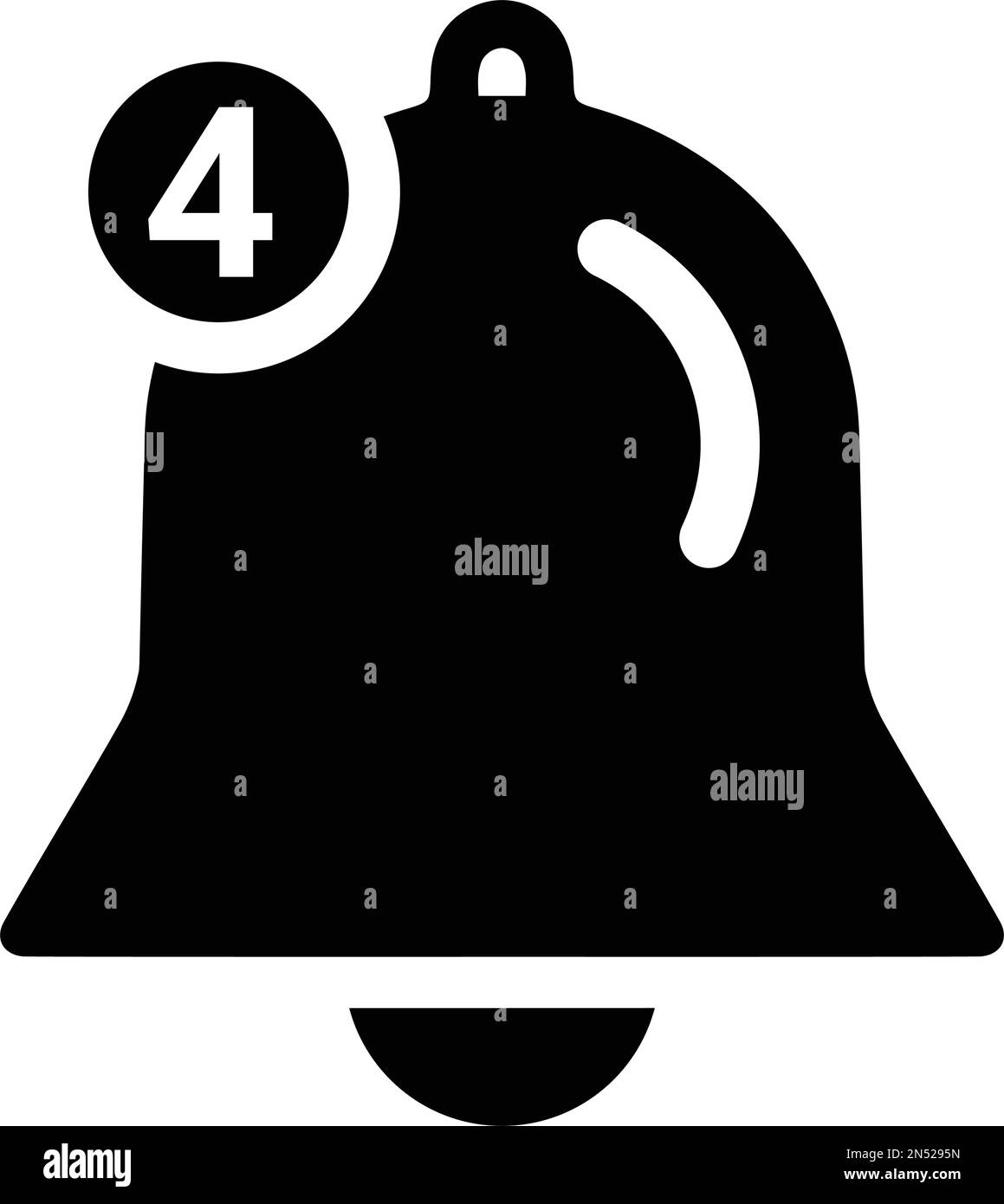 Alarm, notification icon - Use for commercial purposes, print media ...