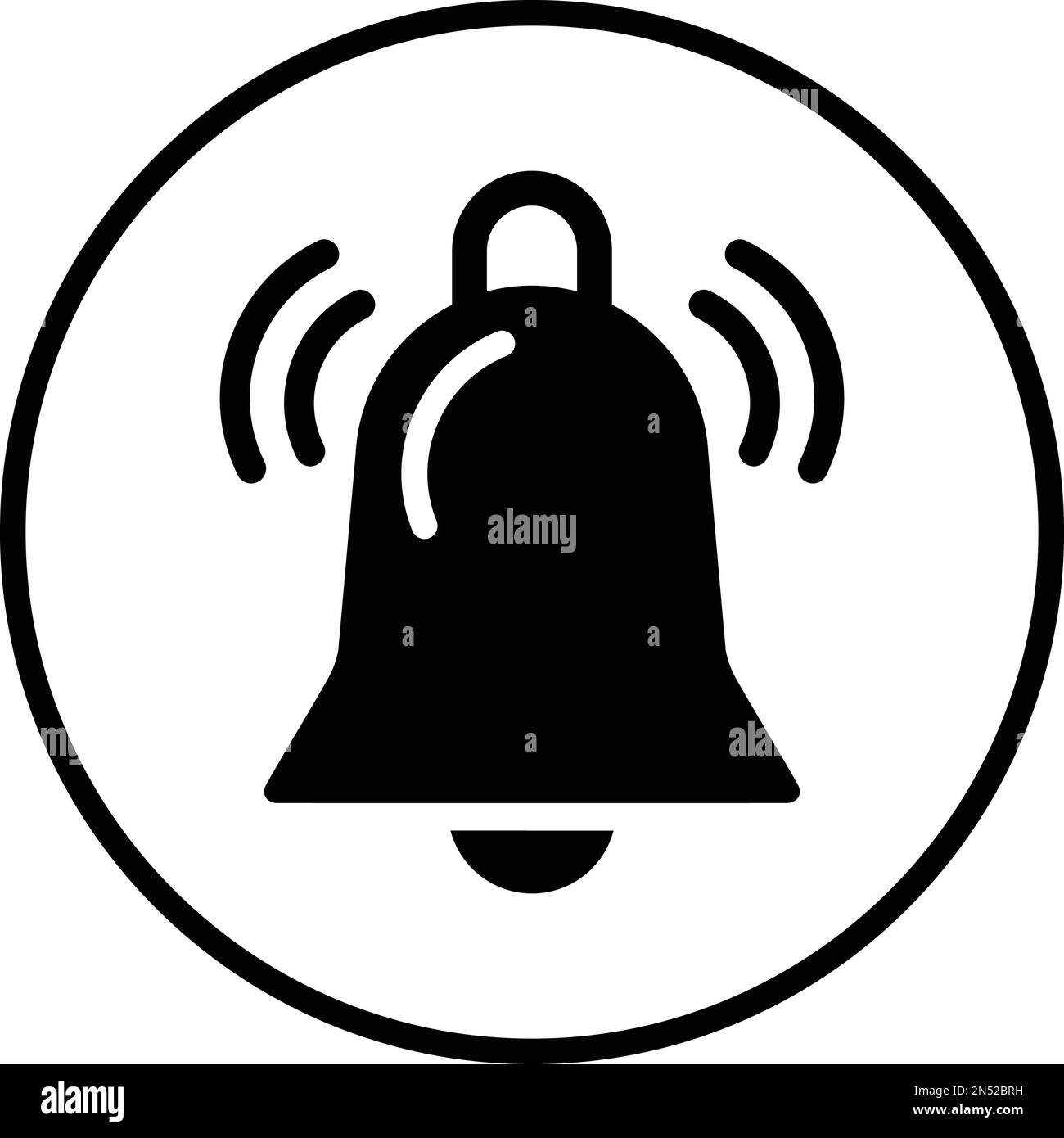 Alarm, alert, bell icon - Use for commercial purposes, print media, web ...