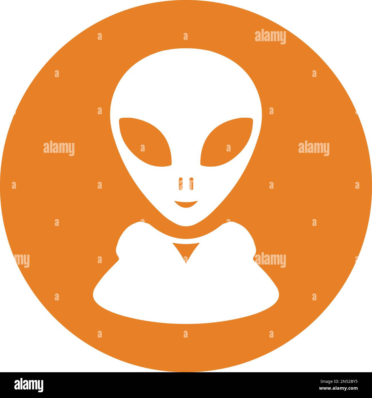 Alien, creature icon - Use for commercial purposes, print media, web or ...
