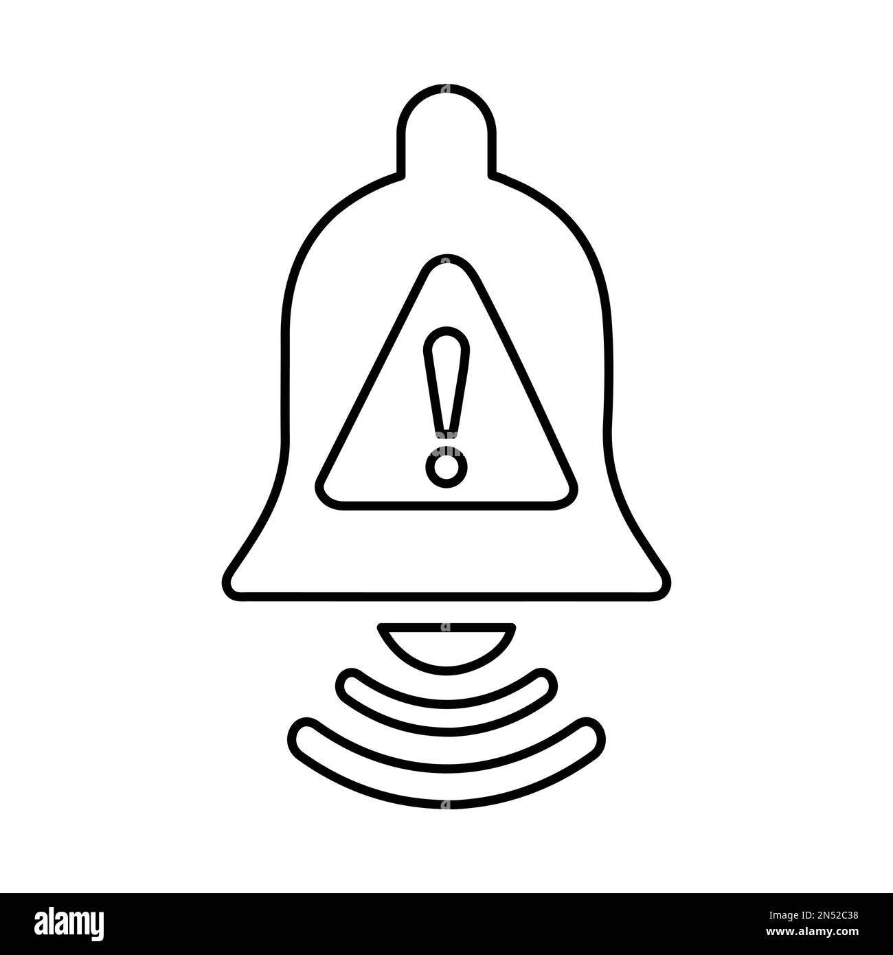 Alert, notification icon - Use for commercial purposes, print media ...